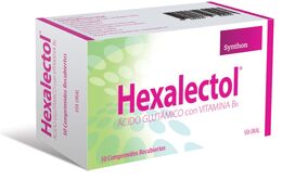 Hexalectol Ácido Glutámico / Vitamina B6 50 Comprimidos Recubiertos ...