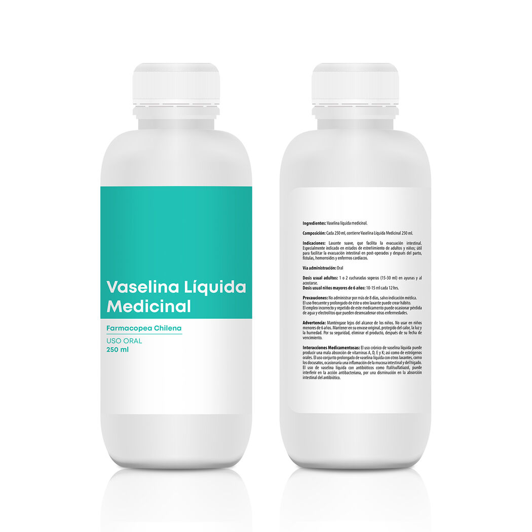 Vaselina Líquida Medicinal 250ml | Productos | Salcobrand