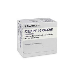 Exelon 10 Rivastigmina 9.5mg 30 Parches Transdérmicos | Productos ...