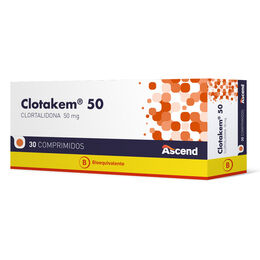 Clotakem (B) Clortalidona 50mg 30 Comprimidos | Productos | Salcobrand