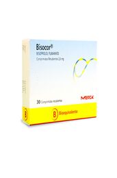 Bisocor (B) Bisoprolol 2.5mg 30 Comprimidos Recubiertos | Productos ...