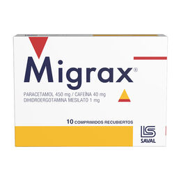 Migrax Paracetamol/Dihidroergotamina 10 Comprimidos | Productos ...