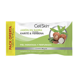 Cell Skin Jabón Barra Karité 3 Unidades | Productos | Salcobrand