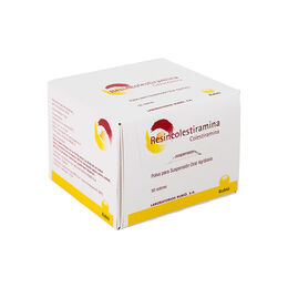 Resincolestiramina Colestiramina 4 gr Polvo 50 Sobres | Productos ...
