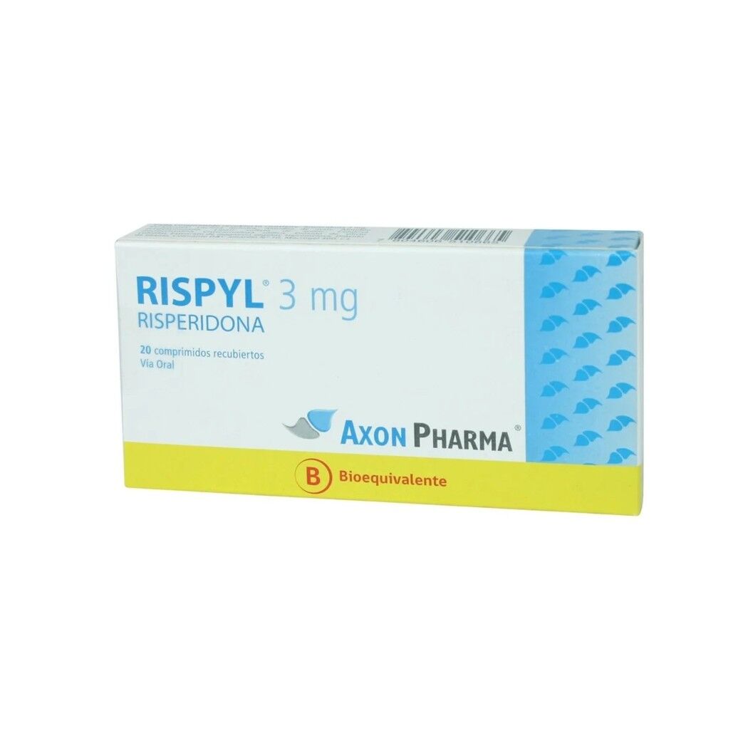 Rispyl (B) Risperidona 3mg 20 Comprimidos | Salcobrand | Productos ...