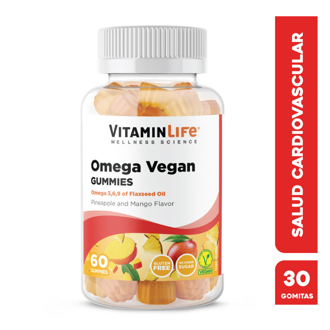 VitaminLife Omega 3 Vegano 60 Gomitas | Salcobrand | Productos | Salcobrand