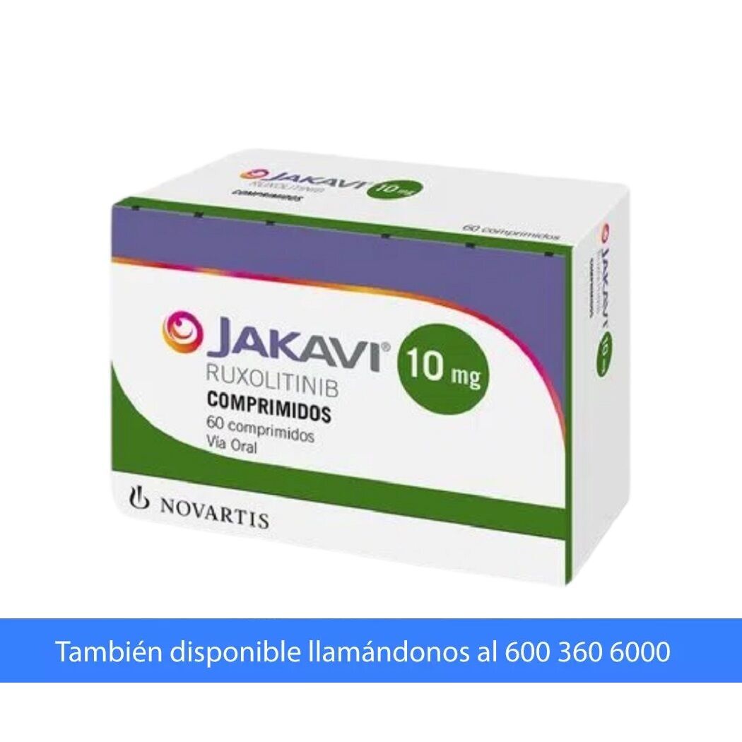 Jakavi Ruxolitinib 10mg 60 Comprimidos | Productos | Salcobrand