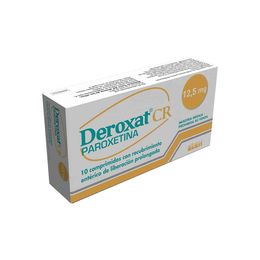 Deroxat CR Paroxetina 12.5mg 30 Comprimidos | Productos | Salcobrand