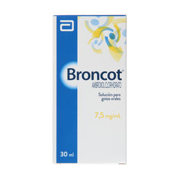 Broncot Ambroxol 7,5 mg/ml Gotas 30 ml | Productos | Salcobrand