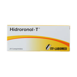 Hidroronol-T Hidroclorotiazida / Triamtereno 24 Comprimidos | Productos ...