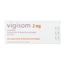 Vigisom Vía Oral 2mg 30 comprimidos | Productos | Salcobrand