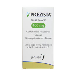 Prezista Darunavir 400mg 60 Comprimidos Recubiertos | Productos ...
