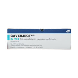 Caverject Alprostadil 20 mg Inyectable | Productos | Salcobrand