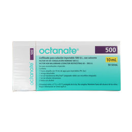Octanate Factor VIII 500UI Inyectable 1 Ampolla | Productos | Salcobrand