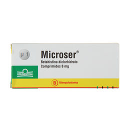 Microser (B) Betahistina 8mg 60 Comprimidos | Productos | Salcobrand