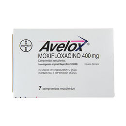 Moxifloxacino (B) 400 mg x 7 Comprimidos | Productos | Salcobrand