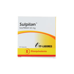 Sulpilan Sulpirida (B) 50 mg 60 Cápsulas | Productos | Salcobrand