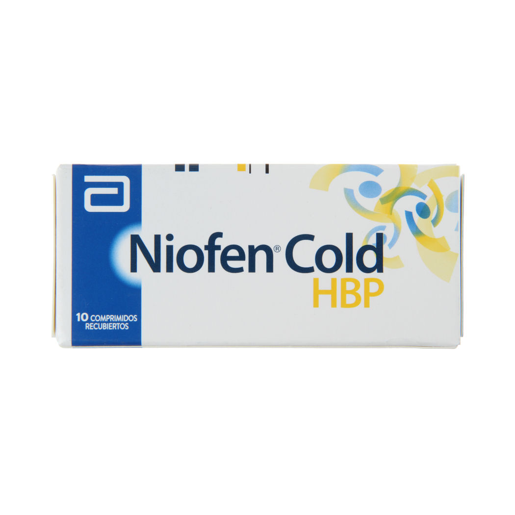 Niofen Cold HBP Clorfenamina/Ibuprofeno 10 Comp | Productos | Salcobrand