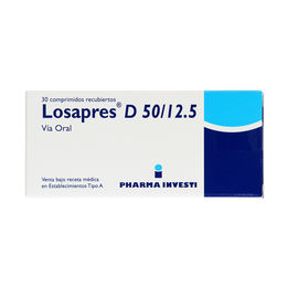 Losapres D 50/12.5 30 Comprimidos Recubiertos | Productos | Salcobrand