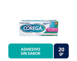 Corega Ultra Crema Adhesiva Sin Sabor 20g | Productos | Salcobrand