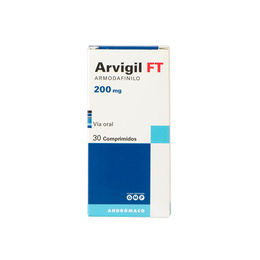Arvigil Ft Armodafinilo 200mg 30 Comprimidos | Productos | Salcobrand