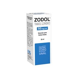 Zodol Tramadol 50mg/ml Oral Gotas 20ml | Productos | Salcobrand