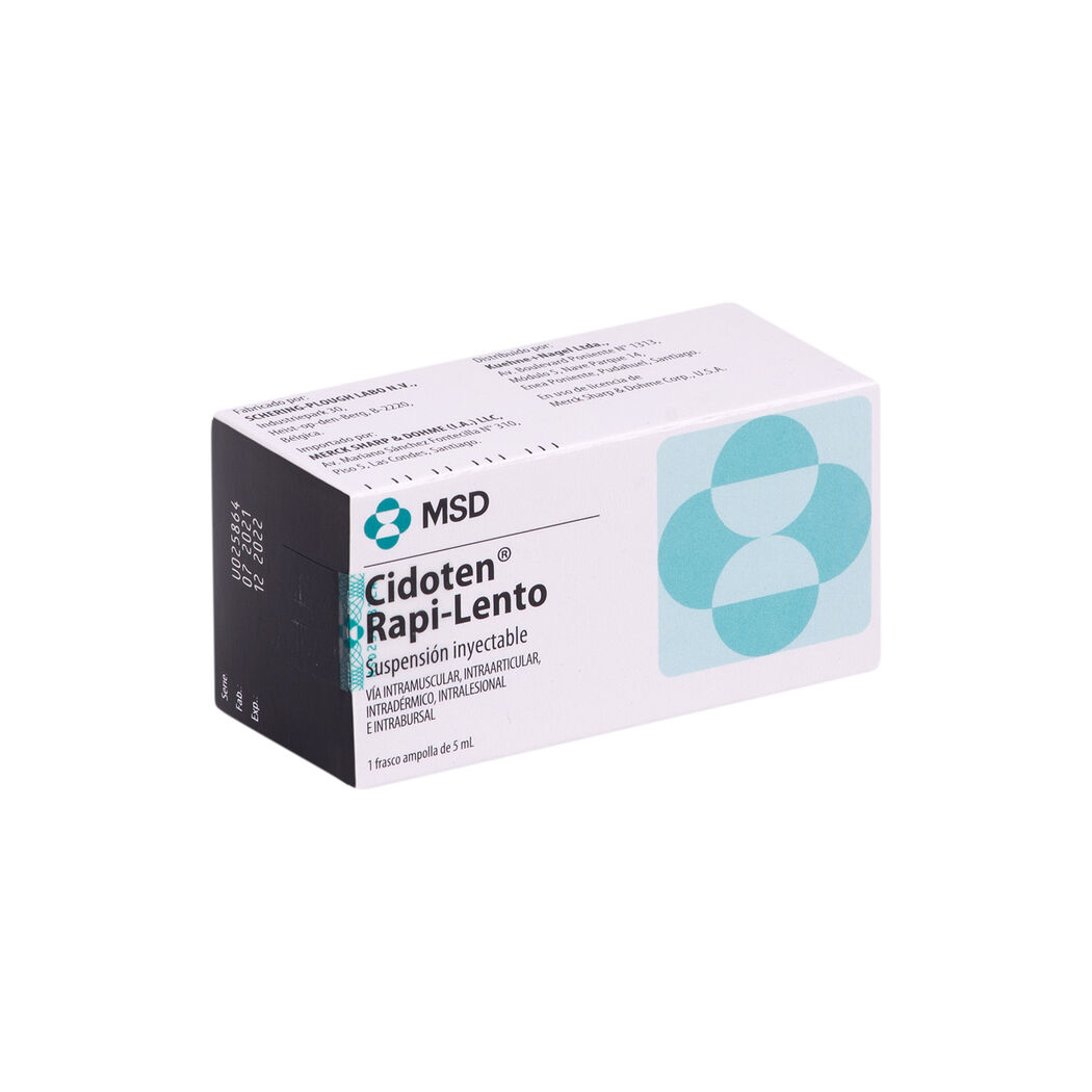 Cidoten Rapi-Lento Betametasona Inyectable 1 Frasco-Ampolla | Productos ...