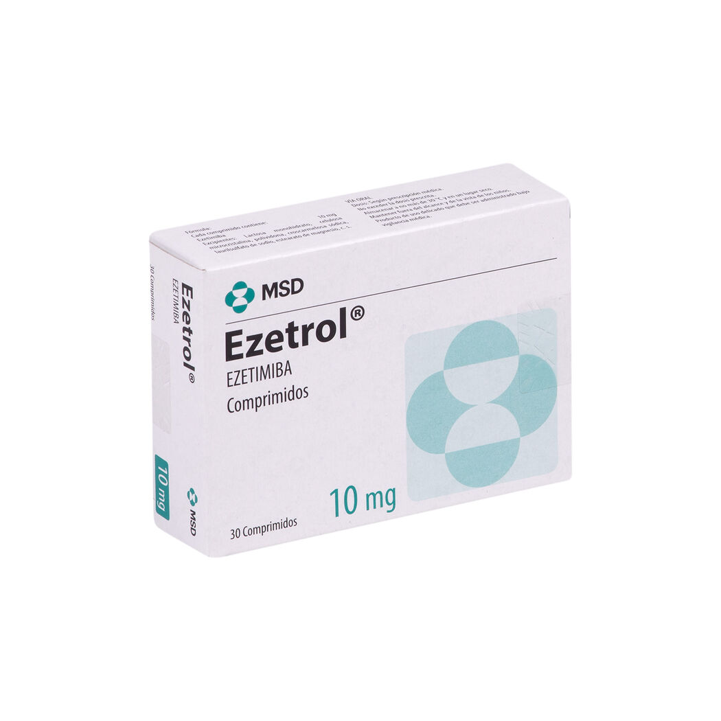 Ezetrol Ezetimiba 10 mg 30 Comprimidos | Productos | Salcobrand
