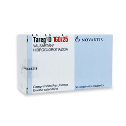Tareg D valsartan 56 comprimidos 160/25 mg | Productos | Salcobrand