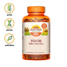 Sundown fish oil 200 capsulas 1200 mg | Productos | Salcobrand